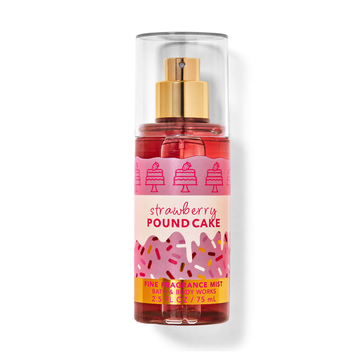 Bath & Body Works Travel Mist - Strawberry Pound Cake – HeyGirl.pk